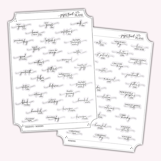 Scripts – Paper Trail Plans