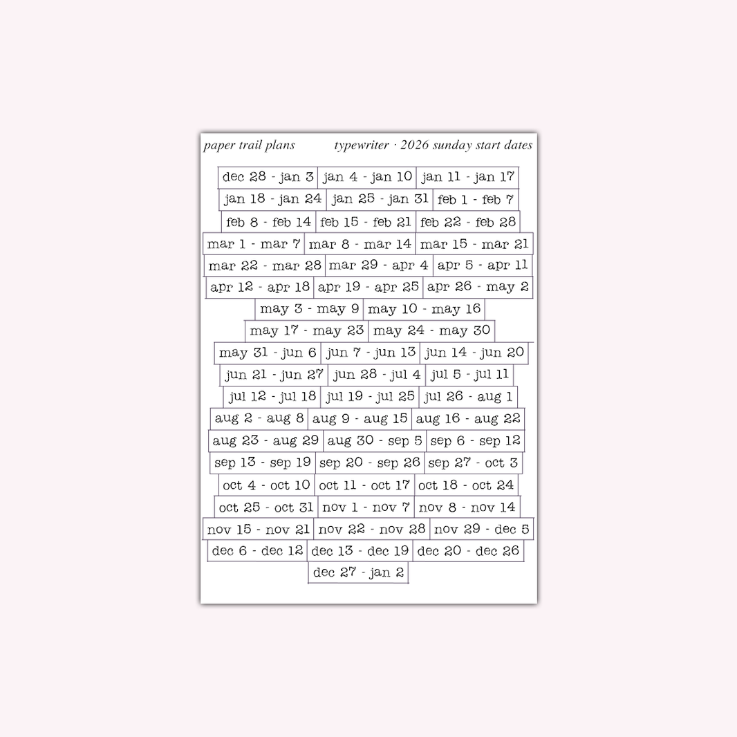 All Products – Paper Trail Plans