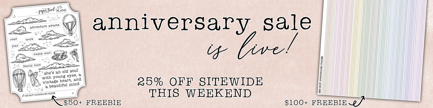 Paper Trail Plans Sticker Shop