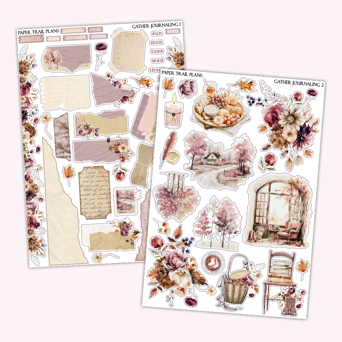 Paper Trail Plans Sticker Shop