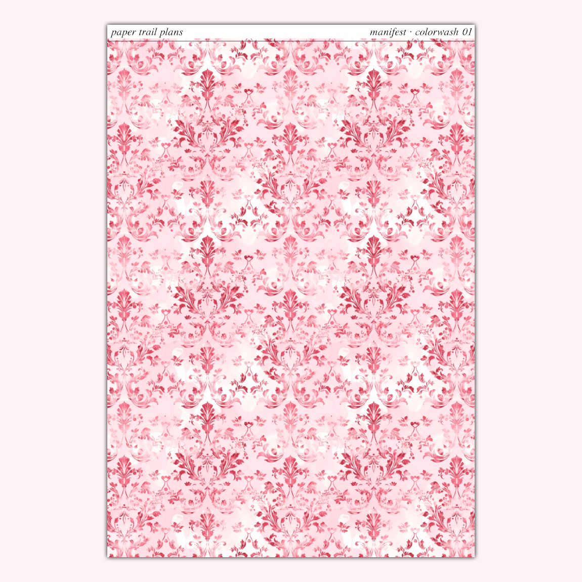 Manifest - Full Sheet Colorwash 01 – Paper Trail Plans