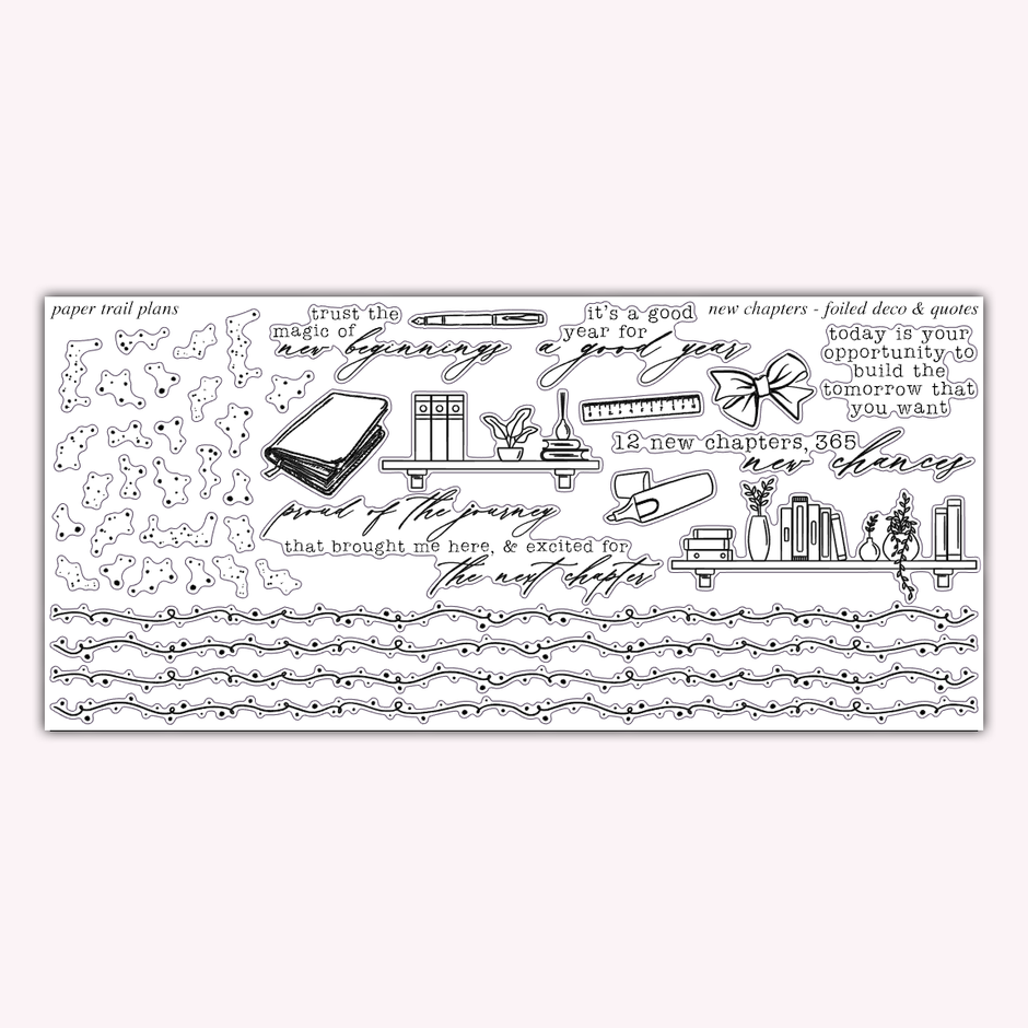 New Products – Paper Trail Plans