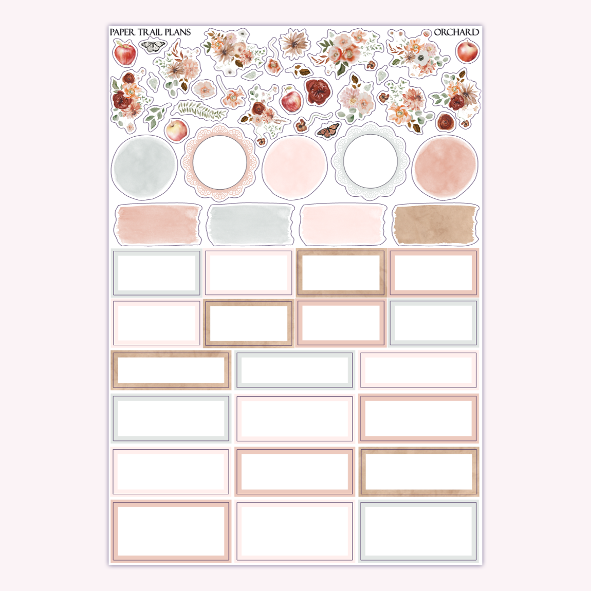 Weekly Kits – Paper Trail Plans
