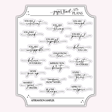 Samplers & Former Freebies – Paper Trail Plans