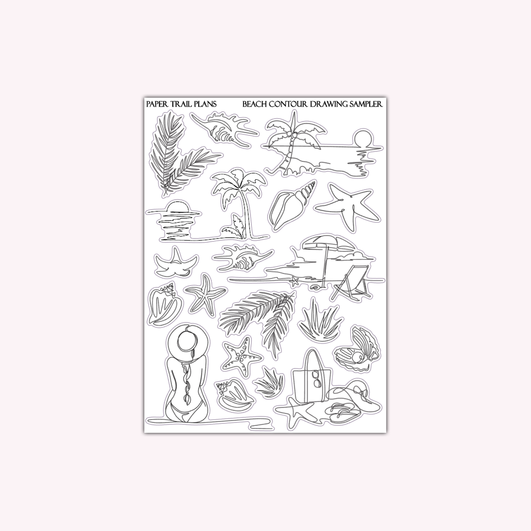Paper Trail Plans Sticker Shop