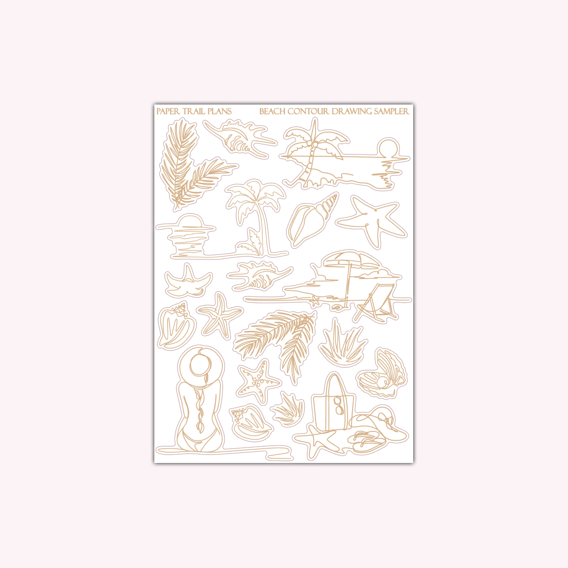 Paper Trail Plans Sticker Shop